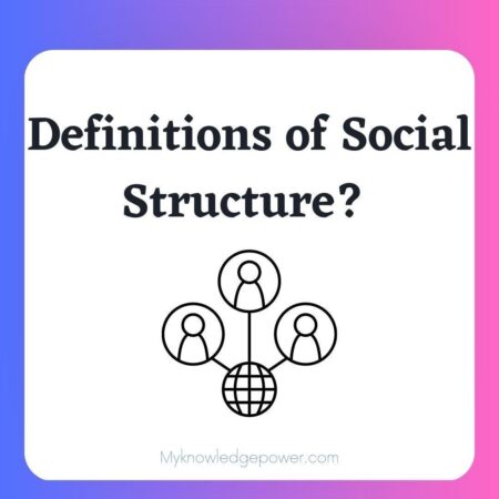 Definitions of Social Structure In Sociology Notes Study Material BA ...